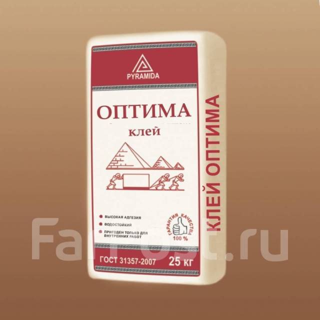 Клей для керамической плитки, в наличии. Цена: 279₽ во Владивостоке