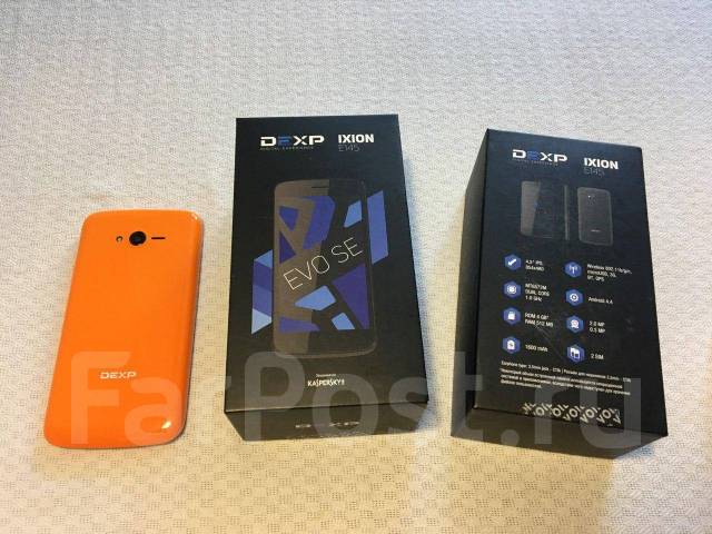DEXP Ixion E145 Evo SE, идеальное состояние, 2 SIM-карты, 4 Гб - Смартфоны и сотовые телефоны во ...