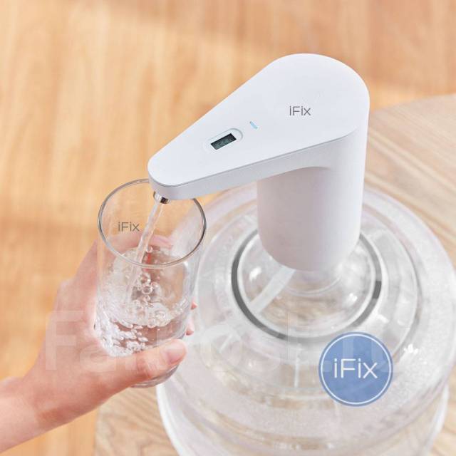 Электрический насос для воды Xiaomi Mi с тестером TDS помпа на бутыль ...
