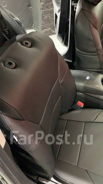 Модельные чехлы для Honda Vezel RU1, RU2, RU3, RU4 (2013-2021) Чёрные ...