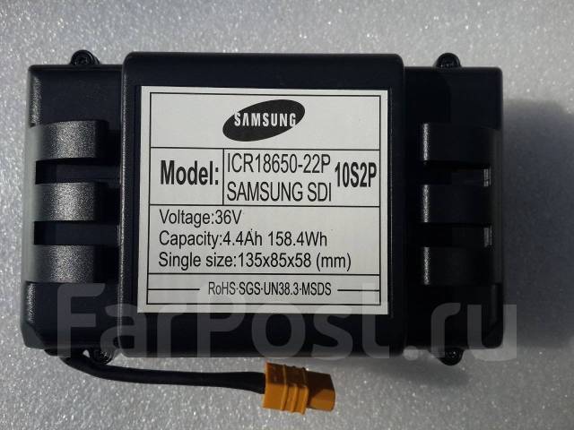Аккумулятор для гироскутера. Батарея Samsung 36 В 4.4 а/ч, новый, в ...