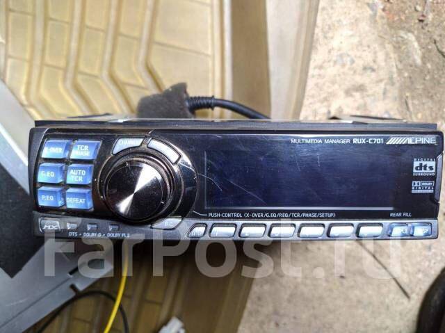 Alpine PXA-H700+RUX C701 аудио процессор, 6-канальный, б/у, в наличии ...
