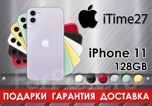 Смартфон Apple iPhone 11 128GB Все цвета iTime, 6.10", моноблок, 3G, 4G ...