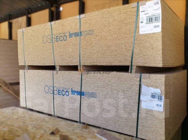 ОСП -3 1250*2500*15 мм Кроношпан 16625, в наличии в Уссурийске