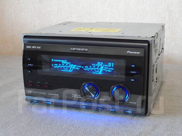 Carrozzeria FH-P710MD Процессор - DSP, CD, MD, MP3, AUX, WMA, AAC, WAV, 2 DIN — 178x100 мм, б/у ...