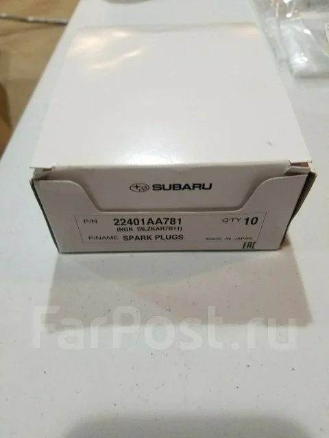 Свеча зажигания Subaru OEM Original в наличии купить во Владивостоке по ...