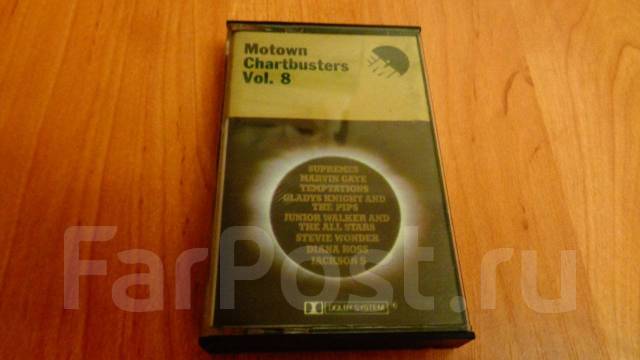 Кассета Motown Chartbusters Vol.8, 1968-1973 г. Оригинал 100% ...