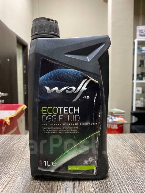 Масло трансмиссионное Жёлтое WOLF Ecotech DSG Fluid 8308604 ...