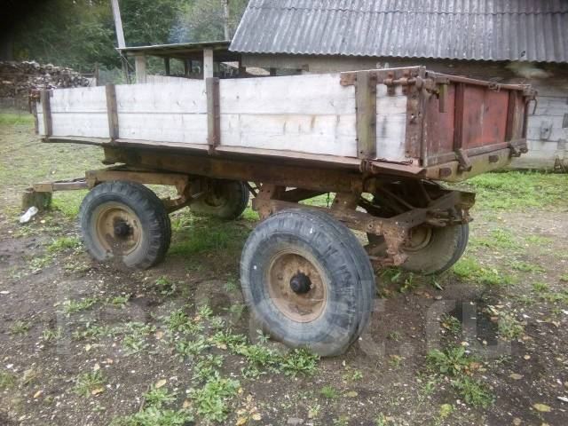 Телега 2 ПТС 4 двухосная самосвальная МТЗ - Легковые прицепы в ...