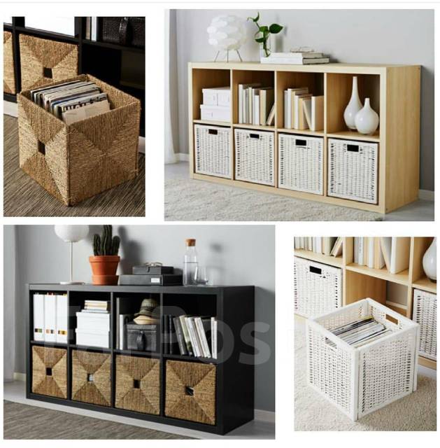 Стеллаж. Под дерево IKEA/ИКЕА dostavkin_vl в наличии, новый. Цена: 7 ...