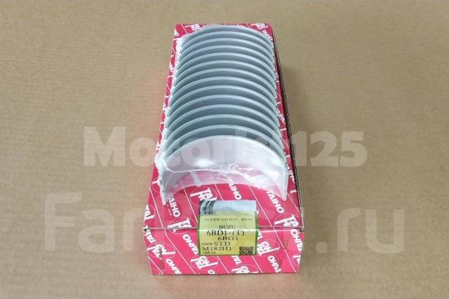 Вкладыши коренные 6BB1 / 6BD1 / 6BF1 / 6BG1 STD Taiho M182H1 купить во ...