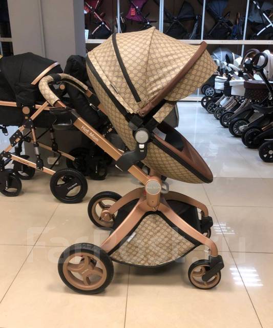 Коляска Hot Mom Gucci 2в1 - Коляски и переноски во Владивостоке