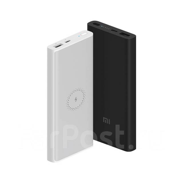 Xiaomi Power Bank 10000 mAh с Беспроводной зарядкой QI 10W WPB15PDZM ...