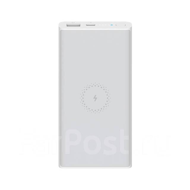 Xiaomi Power Bank 10000 mAh с Беспроводной зарядкой QI 10W WPB15PDZM ...
