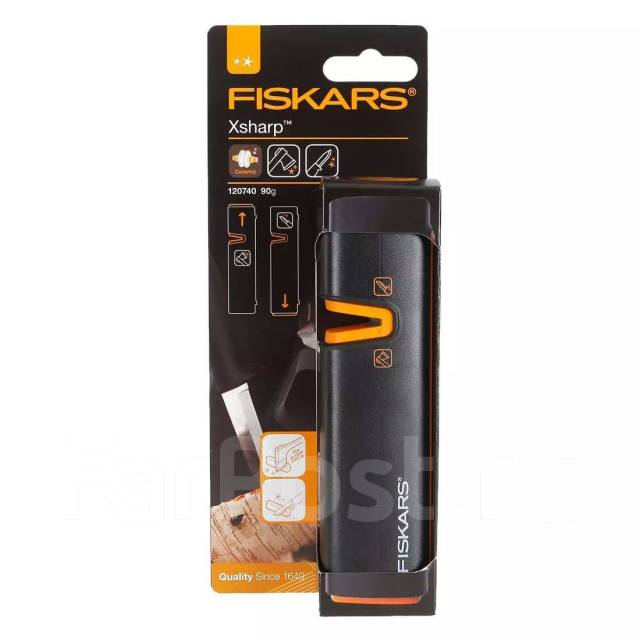 Точилка для топоров и ножей Fiskars Xsharp™ 1000601, новый, в наличии ...