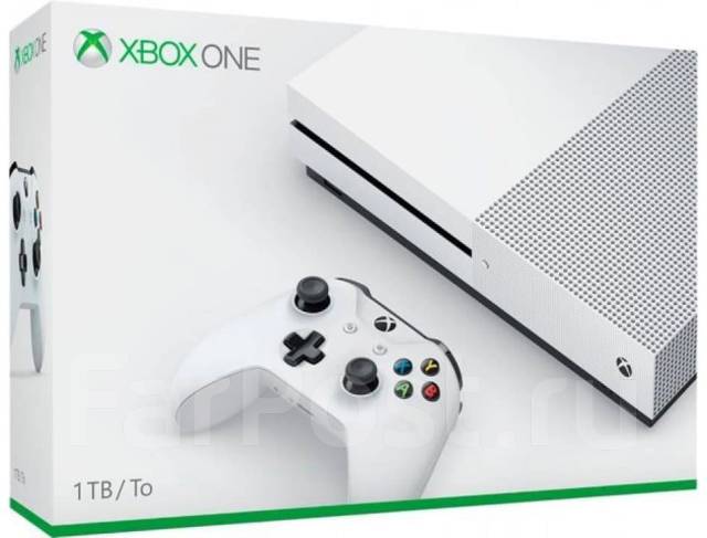 Игровая приставка Microsoft Xbox One S 1TB M1681 - Игровые приставки и ...