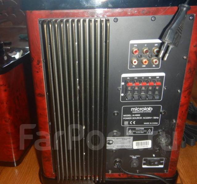 Активная 5.1-акустика Microlab A-H500, б/у, в наличии. Цена: 7 000₽ во ...