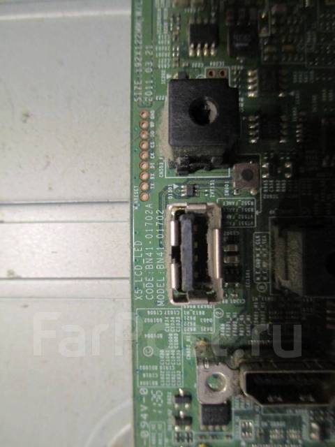 Телевизор 40" Samsung LE40D503F7W на запчасти, б/у, в наличии. Цена: 2 ...