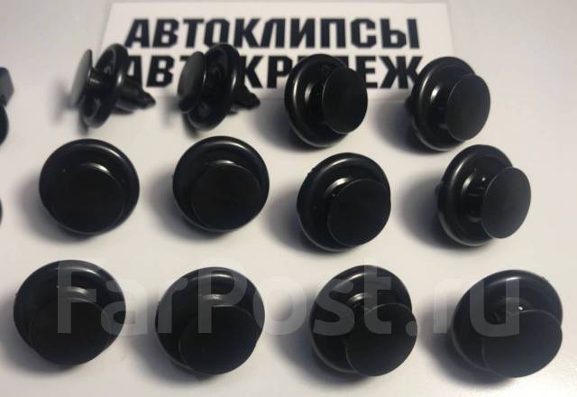 Набор, комплект клипс, на 2 подкрылка Toyota Ractis с2004 по 2014г ...