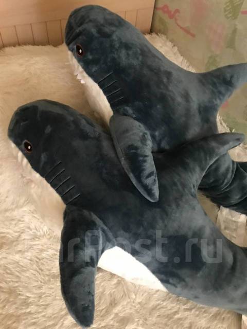 Мягкая игрушка/акула из ИКЕИ /100 см, новый, в наличии. Цена: 1 200₽ во ...