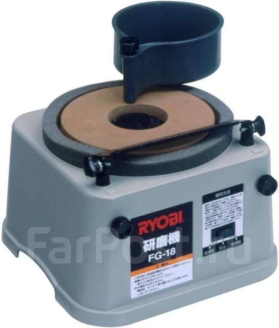 Японский Станок для заточки ножей Ryobi FG18 – водный камень 1000 грит ...