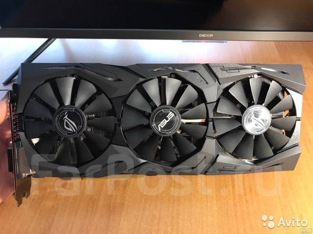 Видеокарта Asus GeForce GTX 1060 Strix OC [GTX1060-6G] во Владивостоке ...