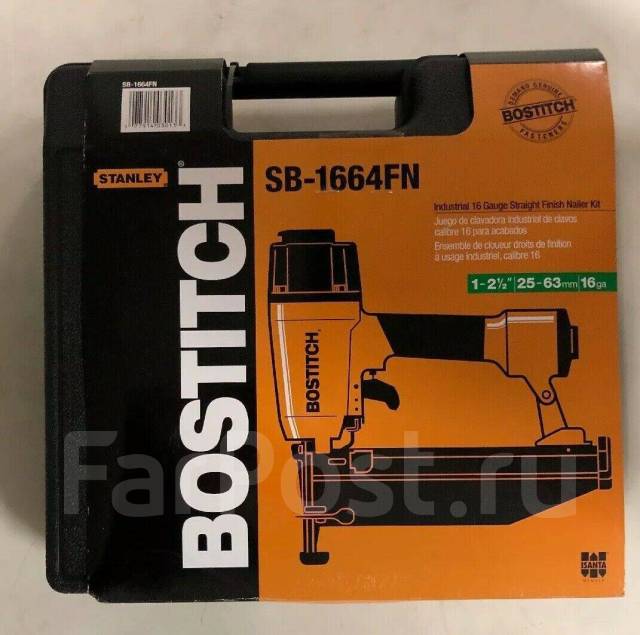Гвоздезабивной пистолет Bostitch SB-1664FN 16 Ga финишный нейлер, б/у ...