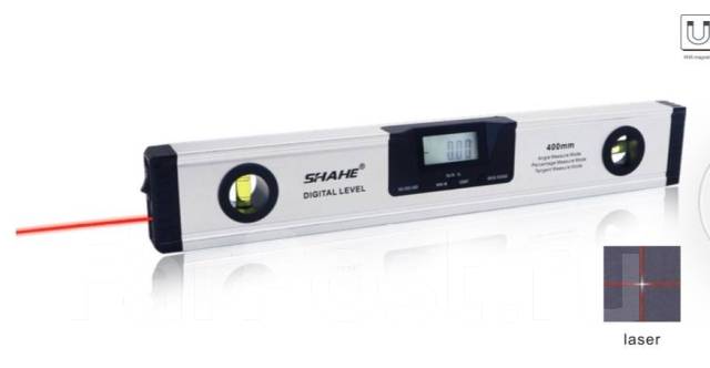 Уровень электронный 600 мм с магнитом с лазером Shahe 5419-600, новый ...