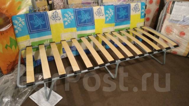 Раскладушка с матрасом - Мебель в Хабаровске