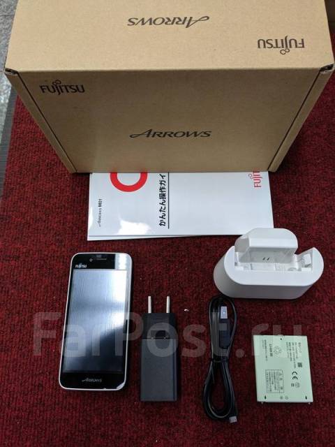 Смартфон Fujitsu Arrows M01 White, Made in Japan, новый, торги с рубля - Смартфоны и сотовые ...