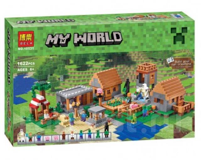 Конструктор Bela My World "Деревня" (аналог Lego) - Игрушки во Владивостоке