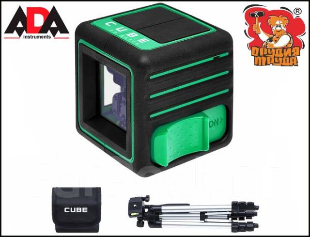 Уровень лазерный "ADA" Cube 3D Green Professional Edition - Инструменты и строительное ...