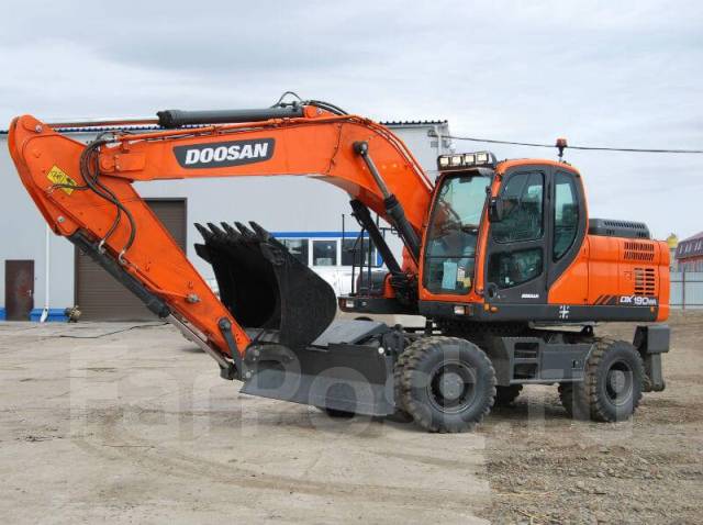 Экскаватор колесный Doosan DX190WA - Doosan DX190 WA - Экскаваторы в ...