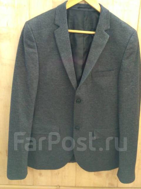 Мужской пиджак Topman, евр. разм.38(46/48 росс. ), трикотаж, оригинал ...