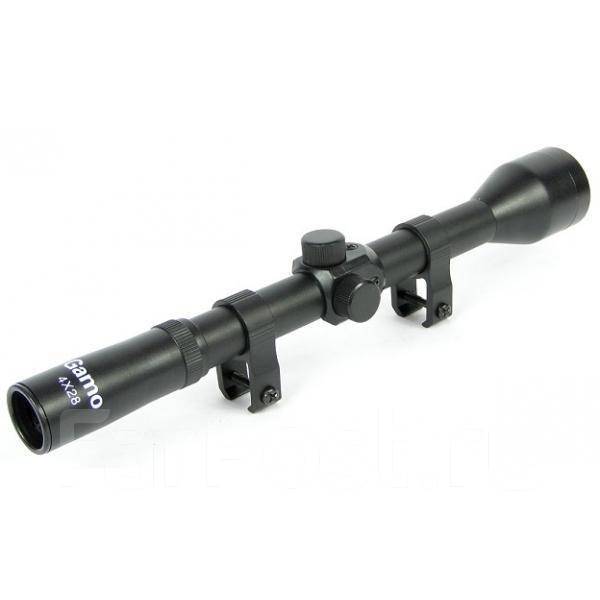 Оптический прицел на пневматическую винтовку Gamo 4x28 + Коль-ца, новый ...