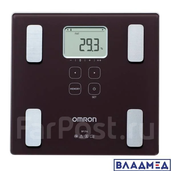 Монитор состава тела Omron BF214 (HBF-214-EBW), новый, в наличии. Цена ...