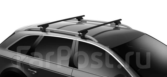 Thule багажная система на RAV4 рейлинг, новый, в наличии. Цена: 12 000 ...