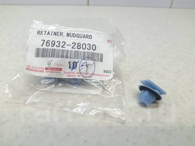 Клипса крепления молдинга Toyota 76932-28030 купить в Томске по цене ...