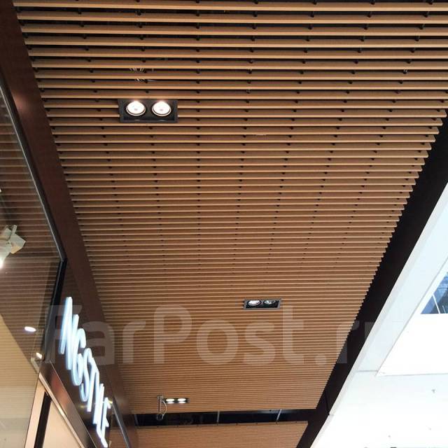 Алюминиевый реечный потолок кубообразная рейка (кубота) - Стены, пол и ...