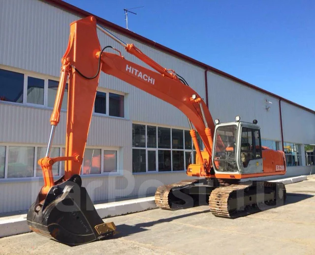Услуги гусеничного экскаватора Hitachi EX200 гидромолот Hitach EX75 в ...