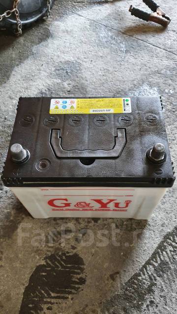 Акуммулятор 85D26R-MF, G&Yu, сурьмянистый, малосурьмянистый, прямая ...
