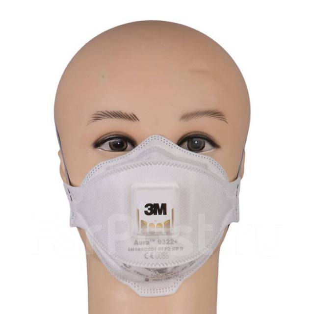 Респиратор 3М 9322 FFP2 (второй класс защиты), медицинская, новый, в ...