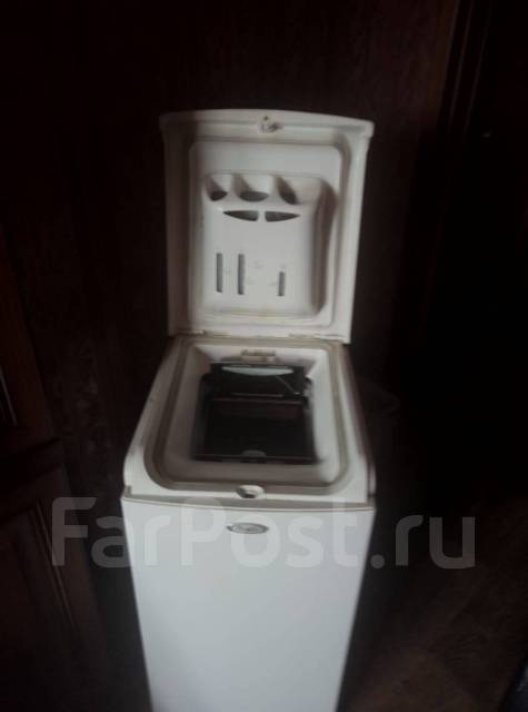Продам стиральную машинку whirlpool с верхней загрузкой, б/у, в наличии ...