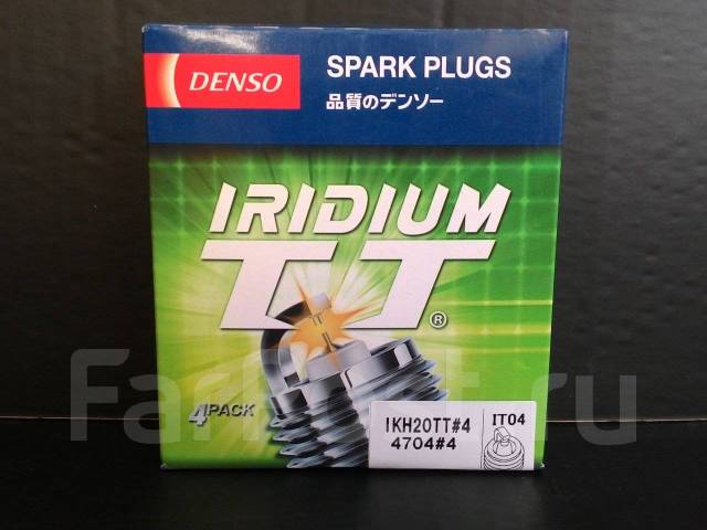 Denso Iridium TT - эффективные и долговечные свечи IKH20TT 4 шт купить ...