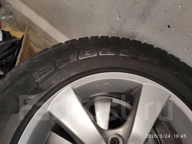 Колеса резина Bridgestone Dueler A/T + литье Nissan Нисан оригинал 16 ...