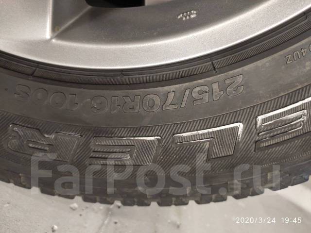 Колеса резина Bridgestone Dueler A/T + литье Nissan Нисан оригинал 16 ...