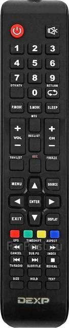 Оригинальный пульт CX509-DTV для телевизоров DEXP, Galatec и др, новый, в наличии. Цена: 1 550 ...