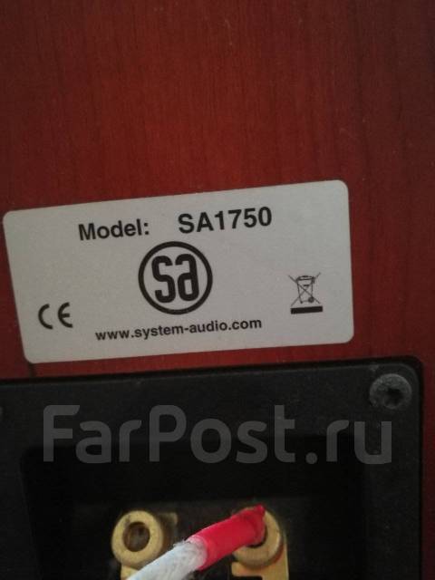 Напольная акустическая система System Audio SA1750, б/у, в наличии. Цена: 30 000₽ во Владивостоке