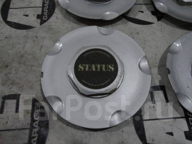 Центральные колпачки на литые диски Status, 17", 1 шт, 4 шт, б/у, в ...