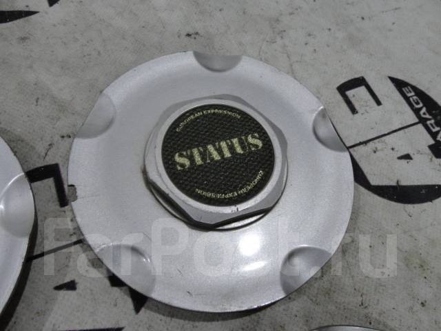 Центральные колпачки на литые диски Status, 17", 1 шт, 4 шт, б/у, в ...